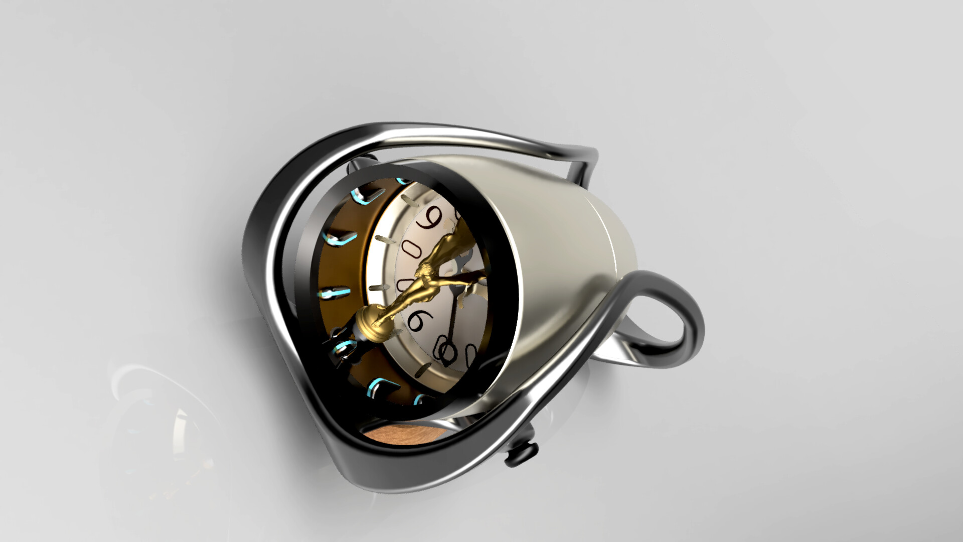 Robert Fodora - ROLLS ROYCE DESKTOP CLOCK PHANTOM 1 JONCKHEERE ...