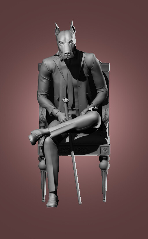 ArtStation - Dog Boss