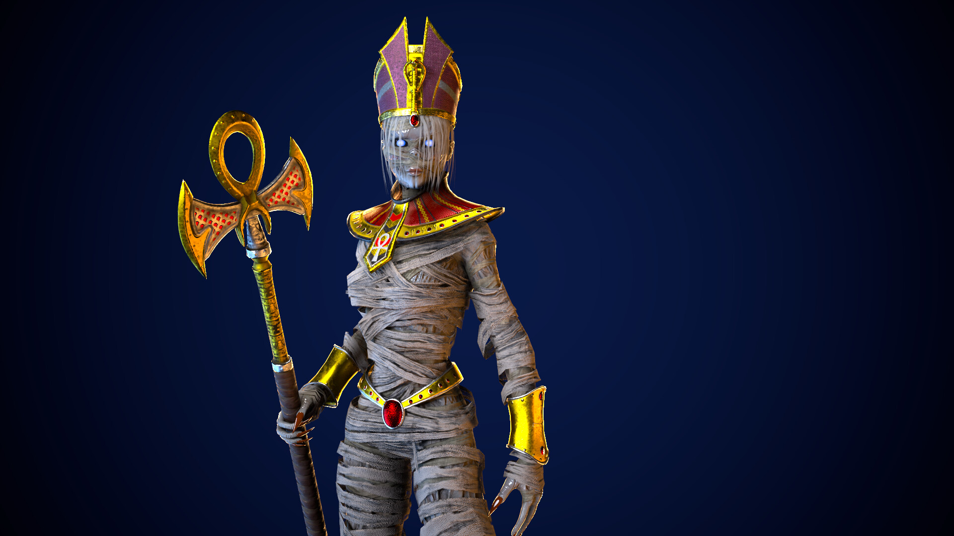 ArtStation - Mummy girl