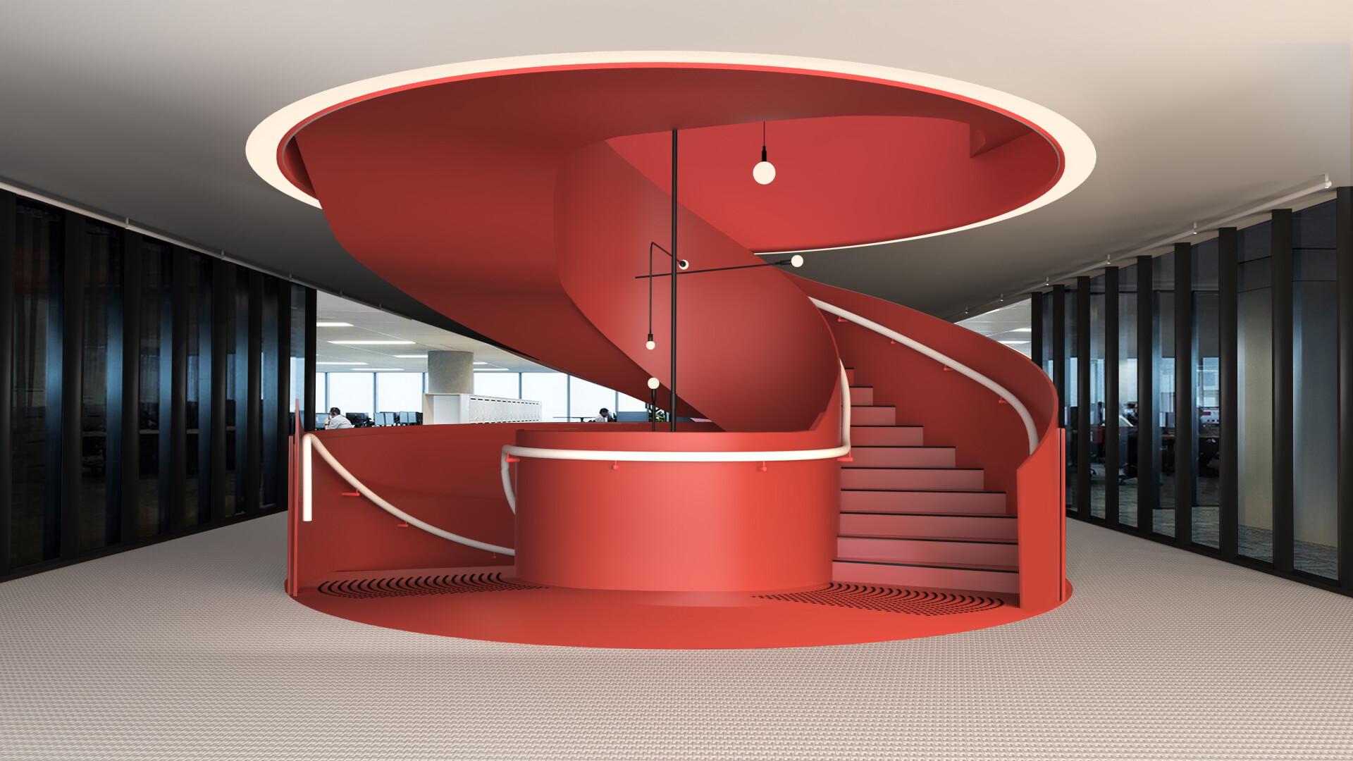 ArtStation - Architecture 3D réalisée en VFX 3D à la Haute Ecole Albert ...