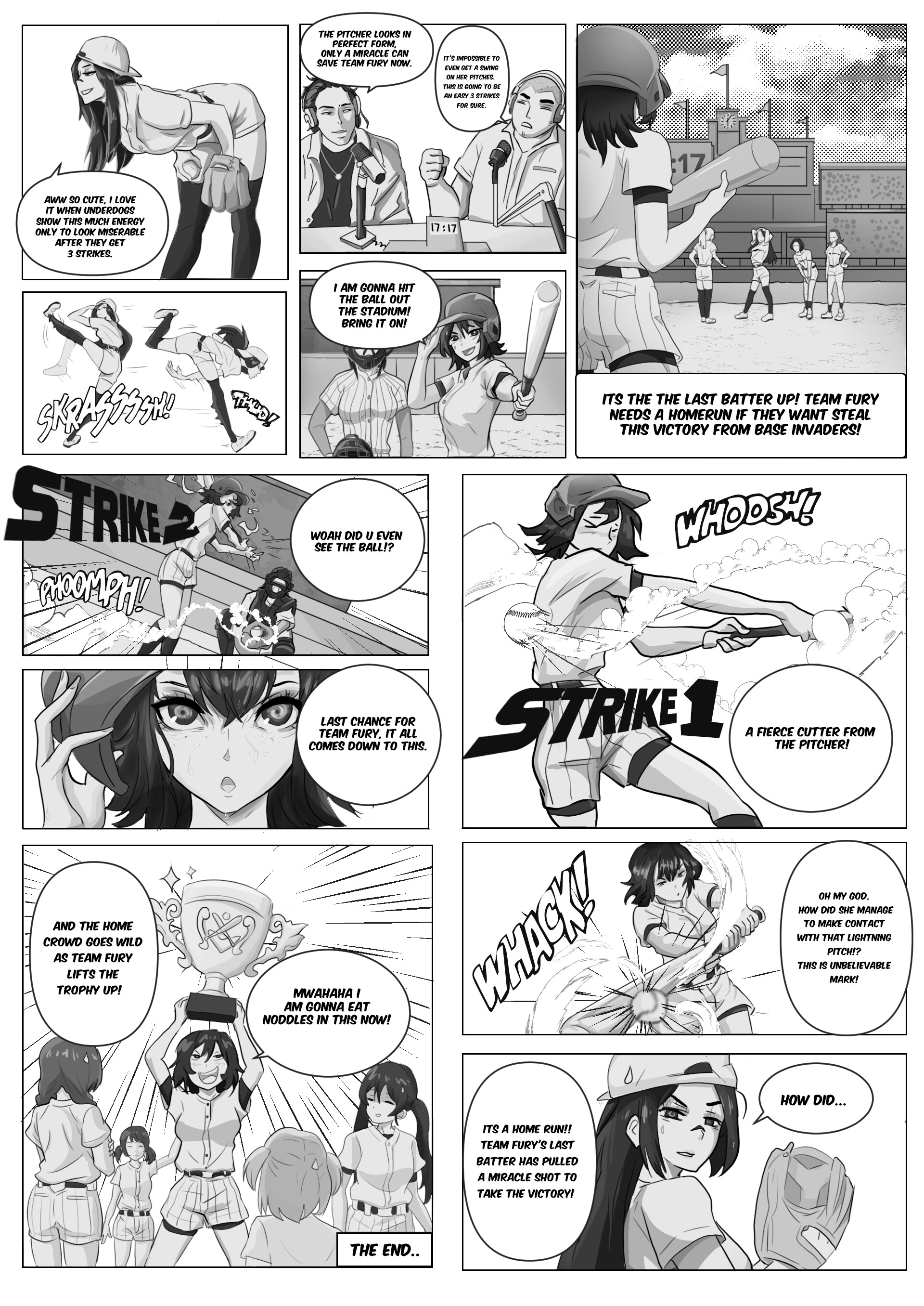 ArtStation - One Shot - Batterup!