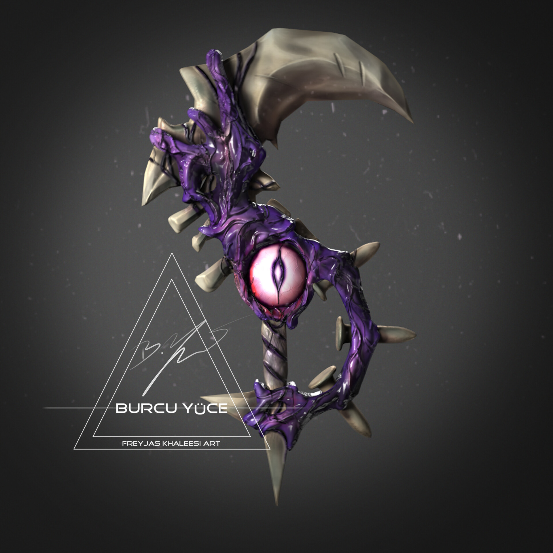 ArtStation - Xal'atath - 3D fanart of the Shadow Priest daggerst