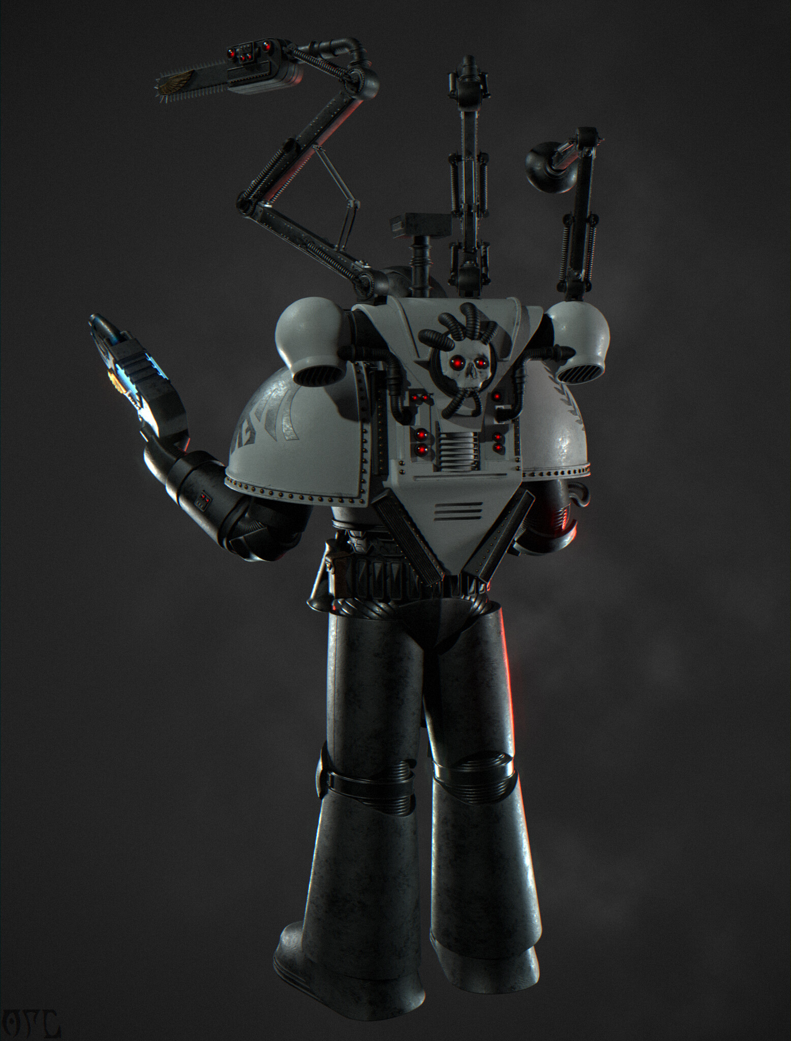 GIRCON - Croyden Mathuen - Apothecary of the Raven Guard WH40k