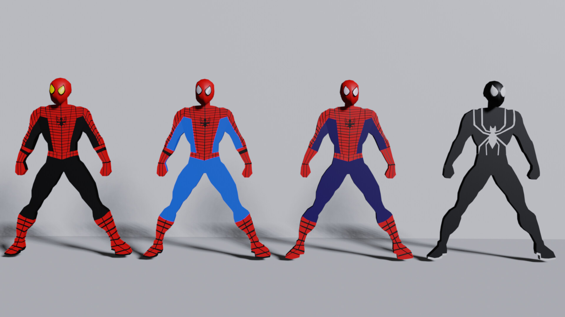 ArtStation - My version of Spider-Man Costumes