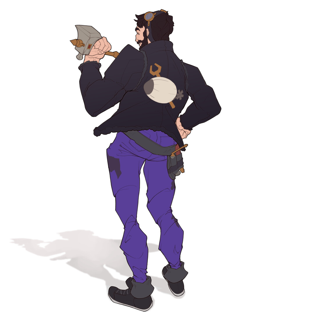 Carley - Axel Character Design