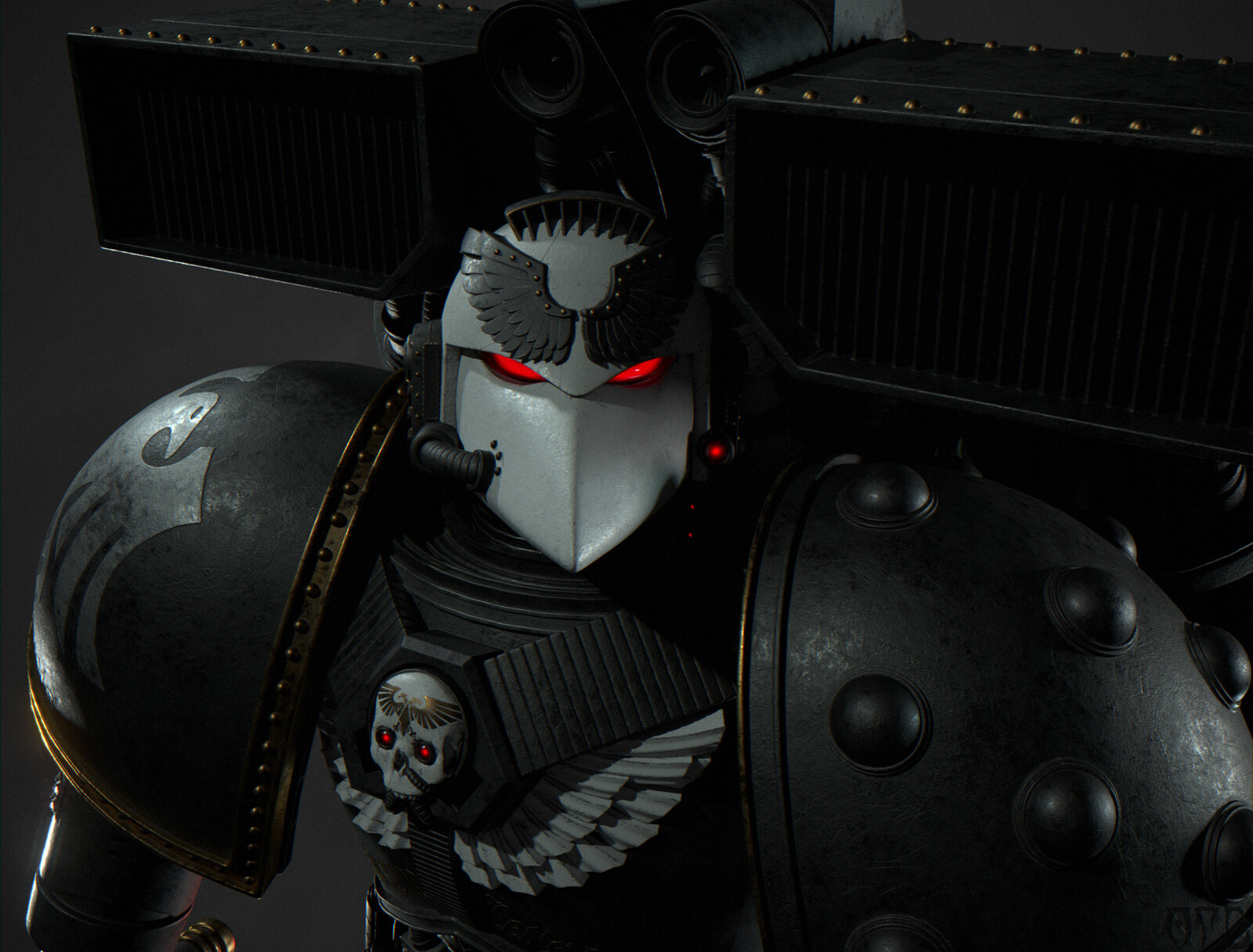 GIRCON - Neben Trou - Veteran Sergeant, 2nd Company, Raven Guard WH40k