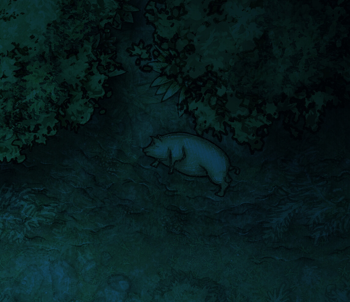 Detailed Dungeons - Butterskull Ranch (Pasture) (Night)