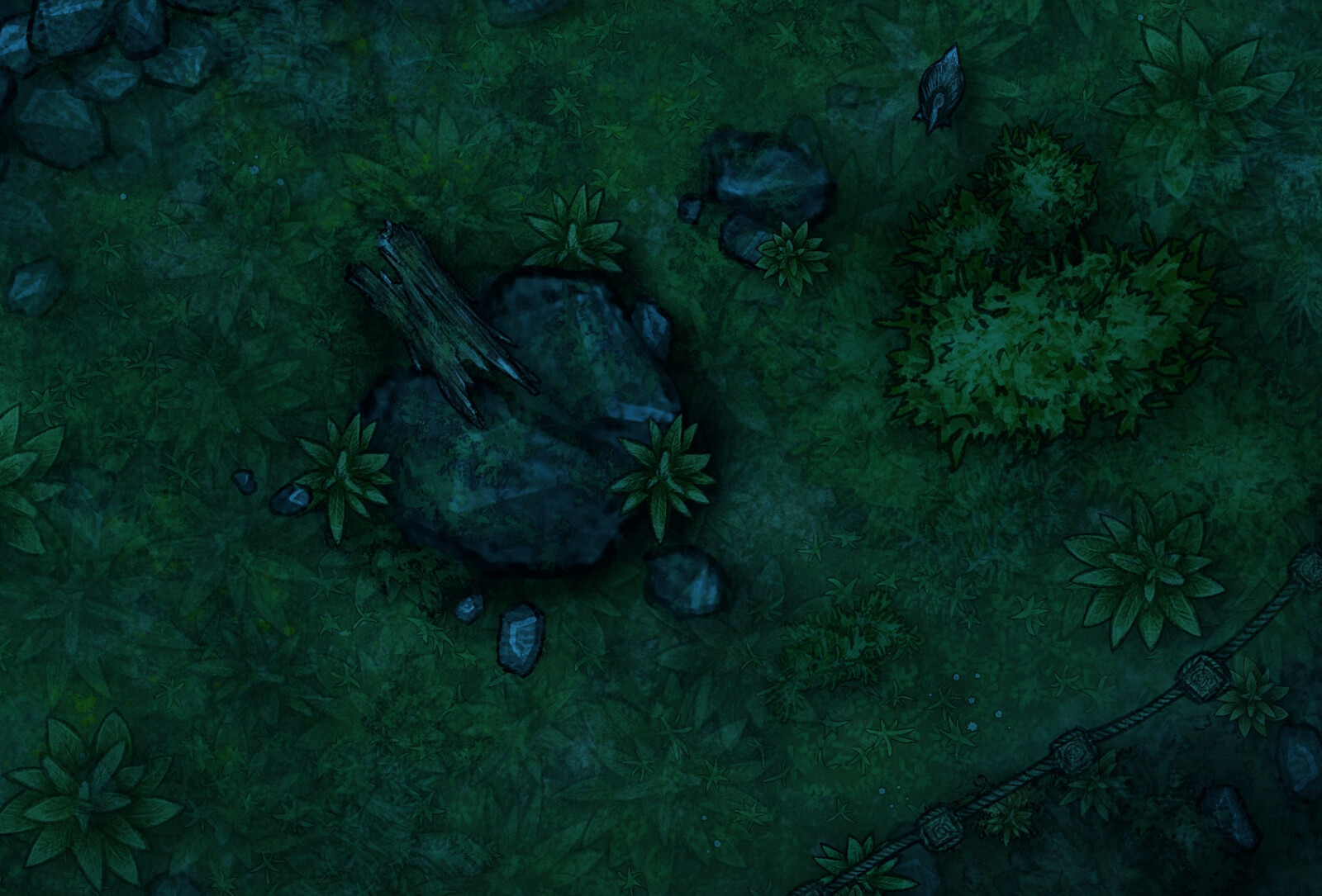 Detailed Dungeons - Butterskull Ranch (Pond) (Night)