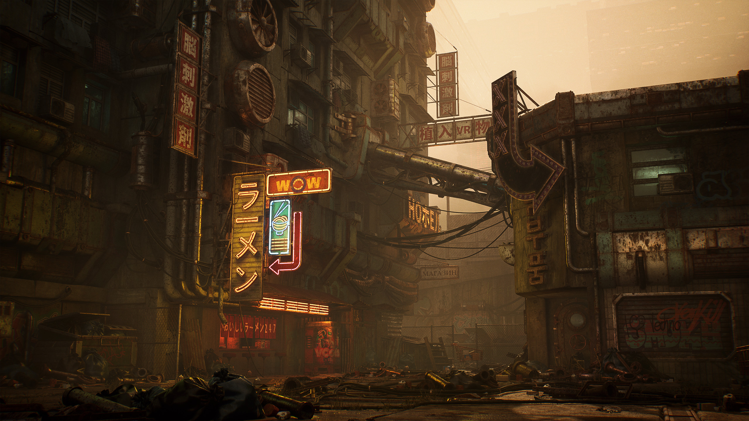 Cyberpunk Street - Lighting Study by Arkady Gribachev : r/Cyberpunk