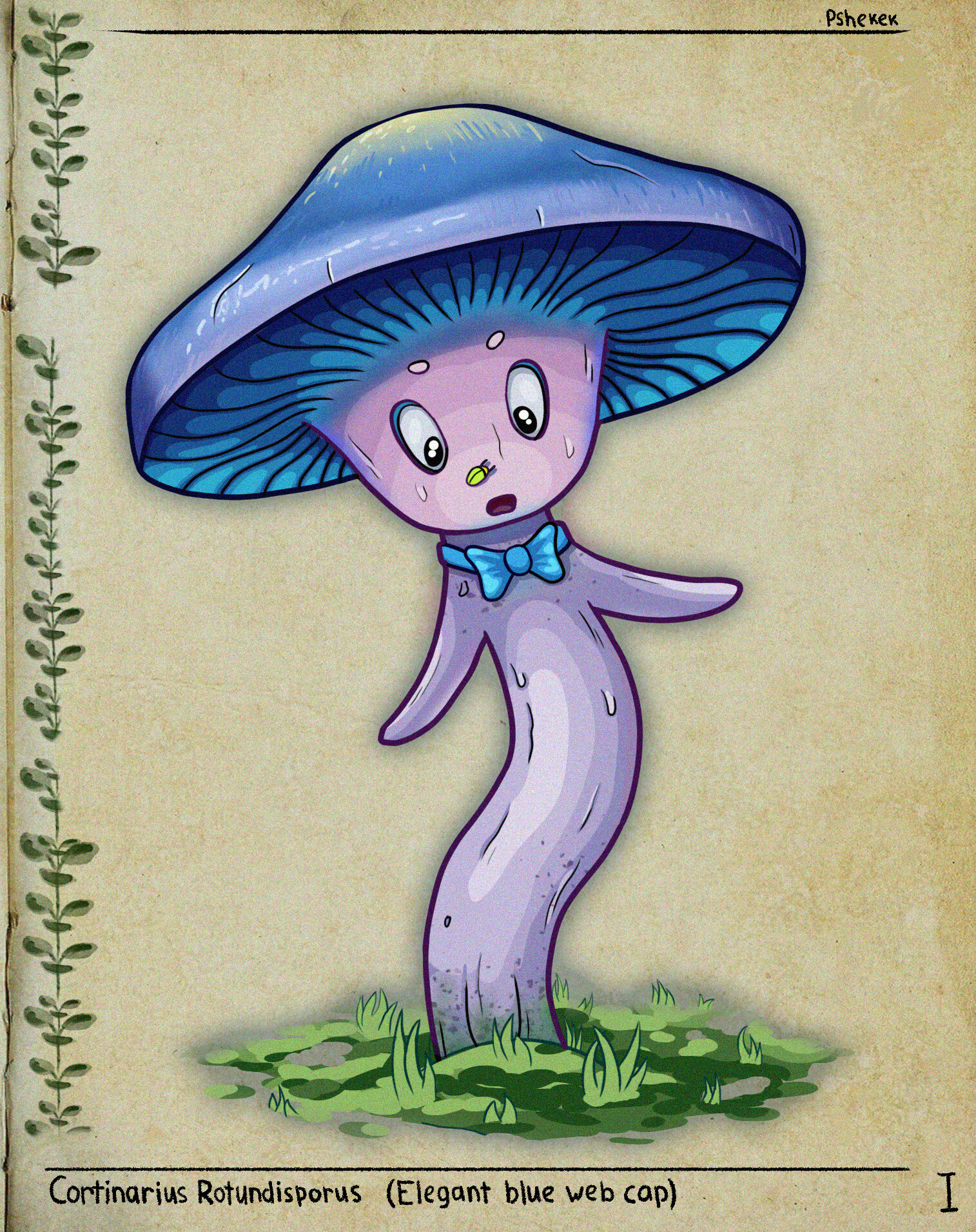 ArtStation - Elegant blue web cap (Funguary 2023)