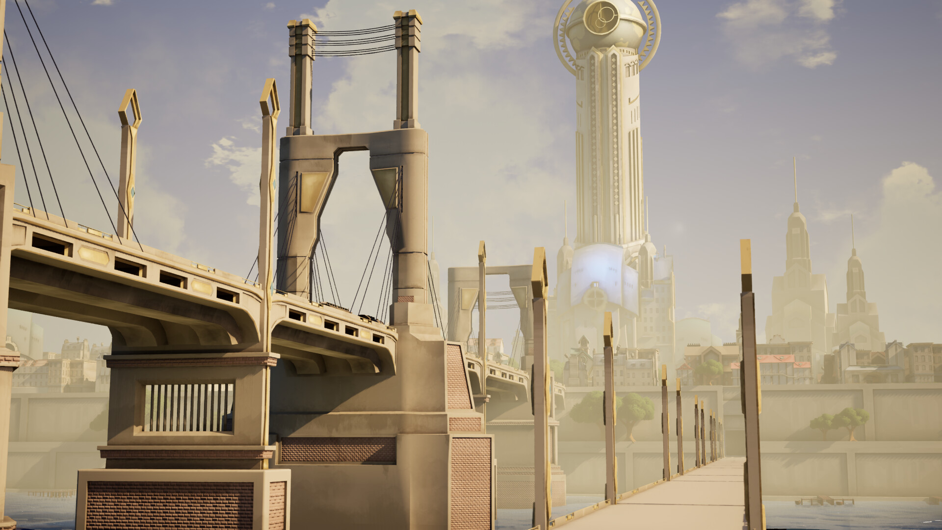 Liam Davidson - The City Of Progress - Arcane Inspired City Concept