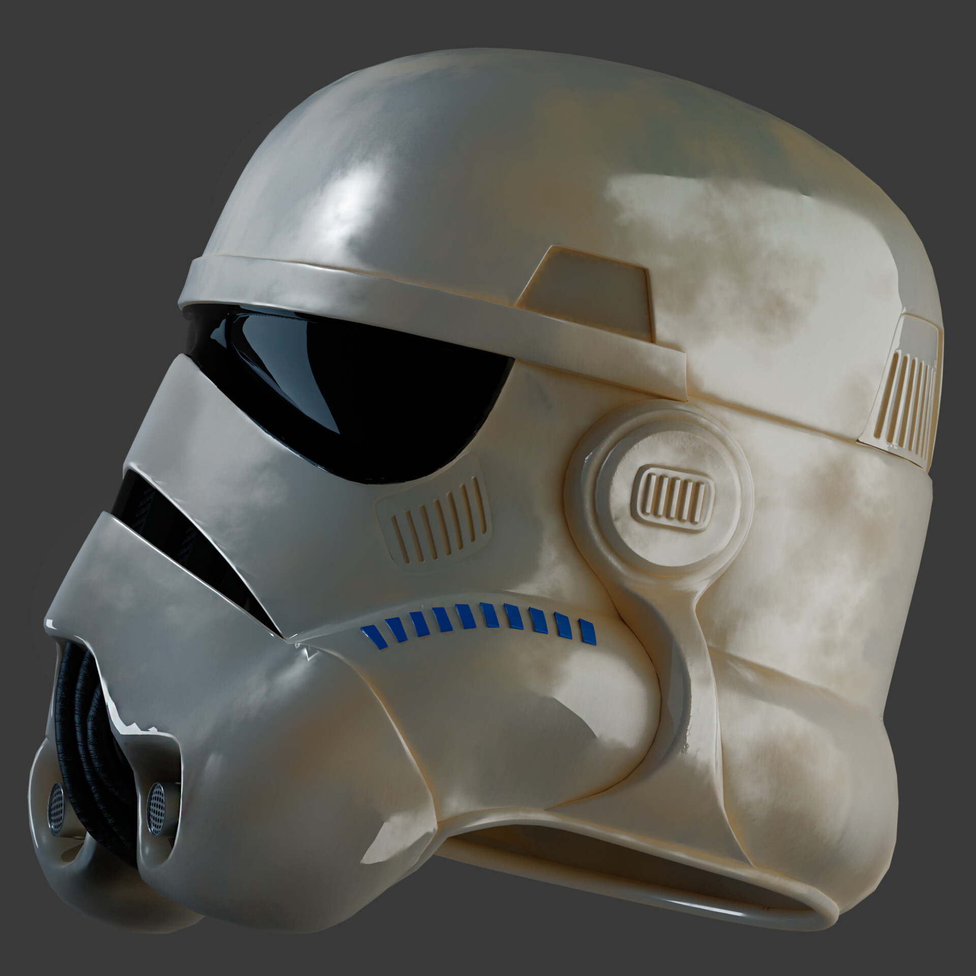 ArtStation - Stormtrooper Helmet TEXTURE SKETCH