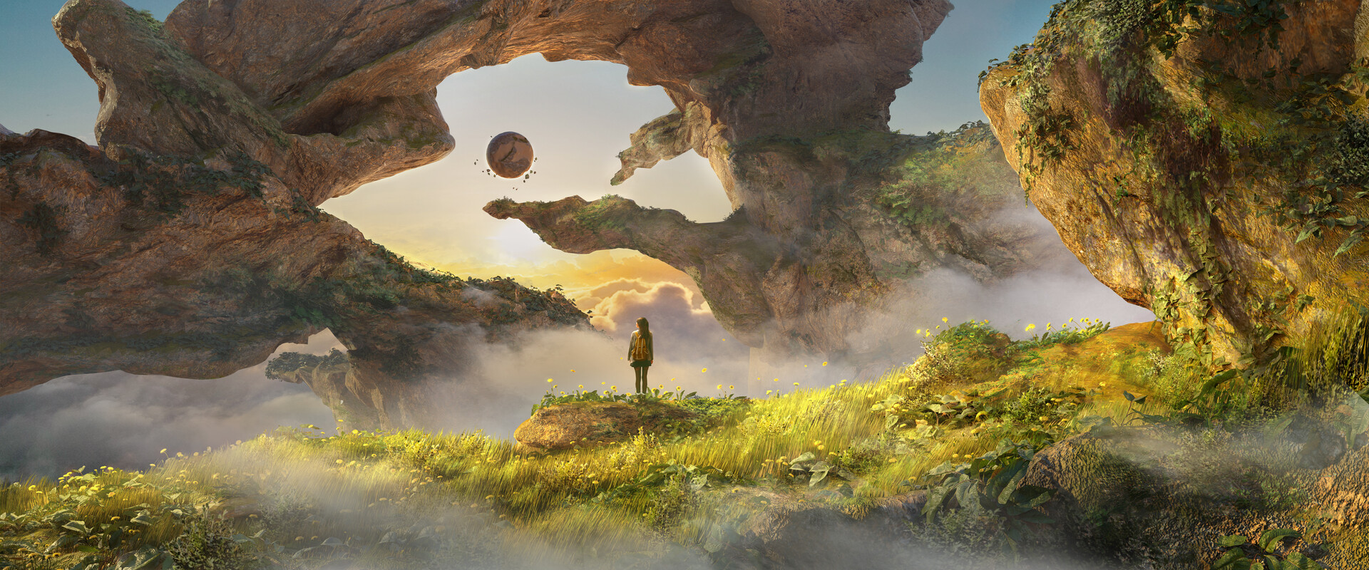 ArtStation - Floating Valley