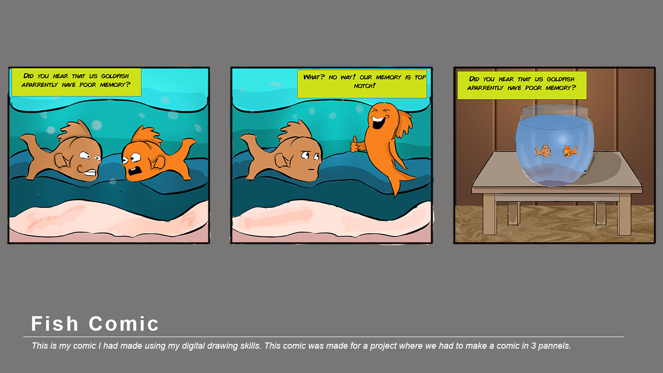 ArtStation - Fish Comic