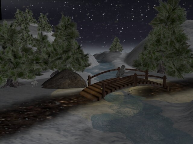 ArtStation - Snow Scene (Old work)