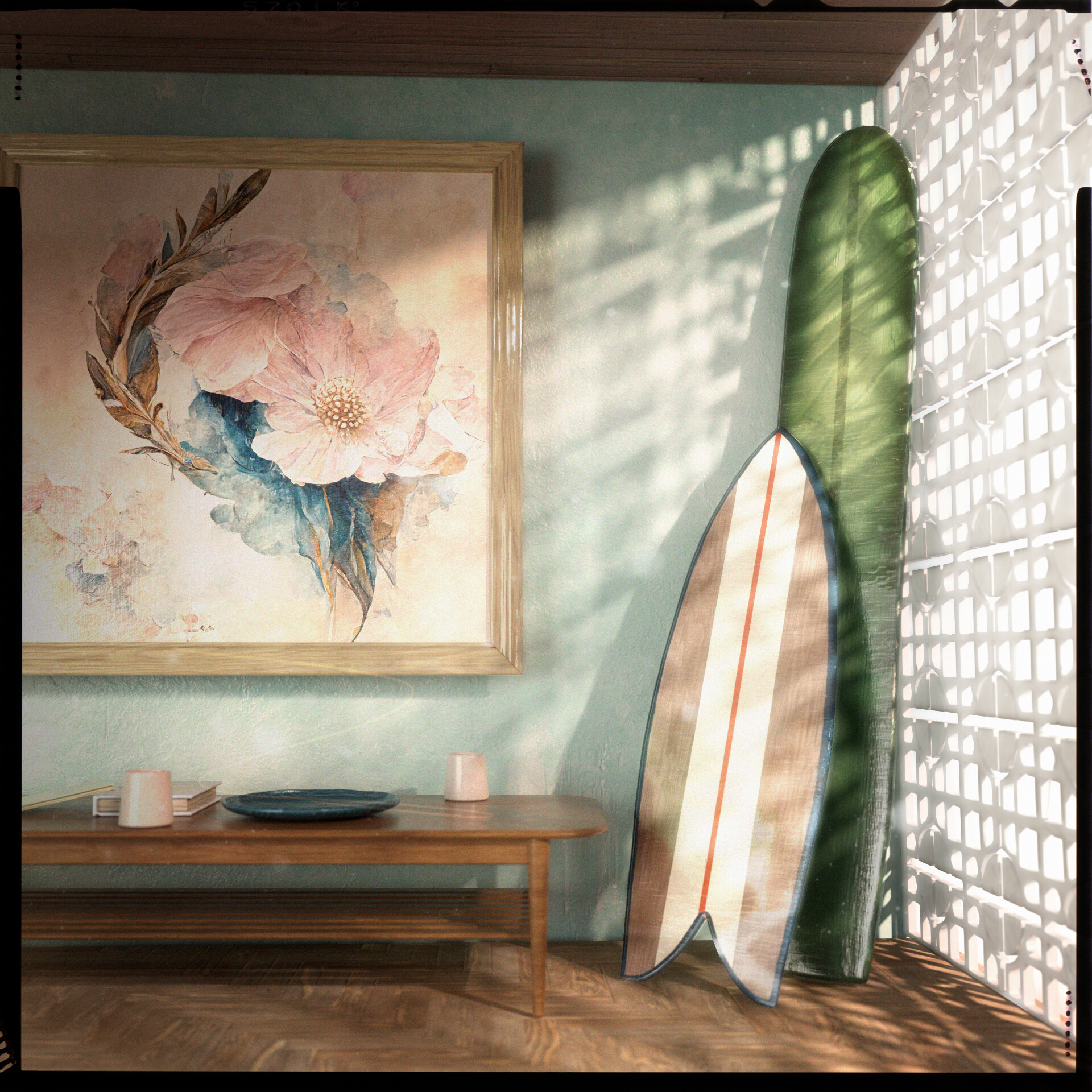 ArtStation - Surf Shack | Study 01