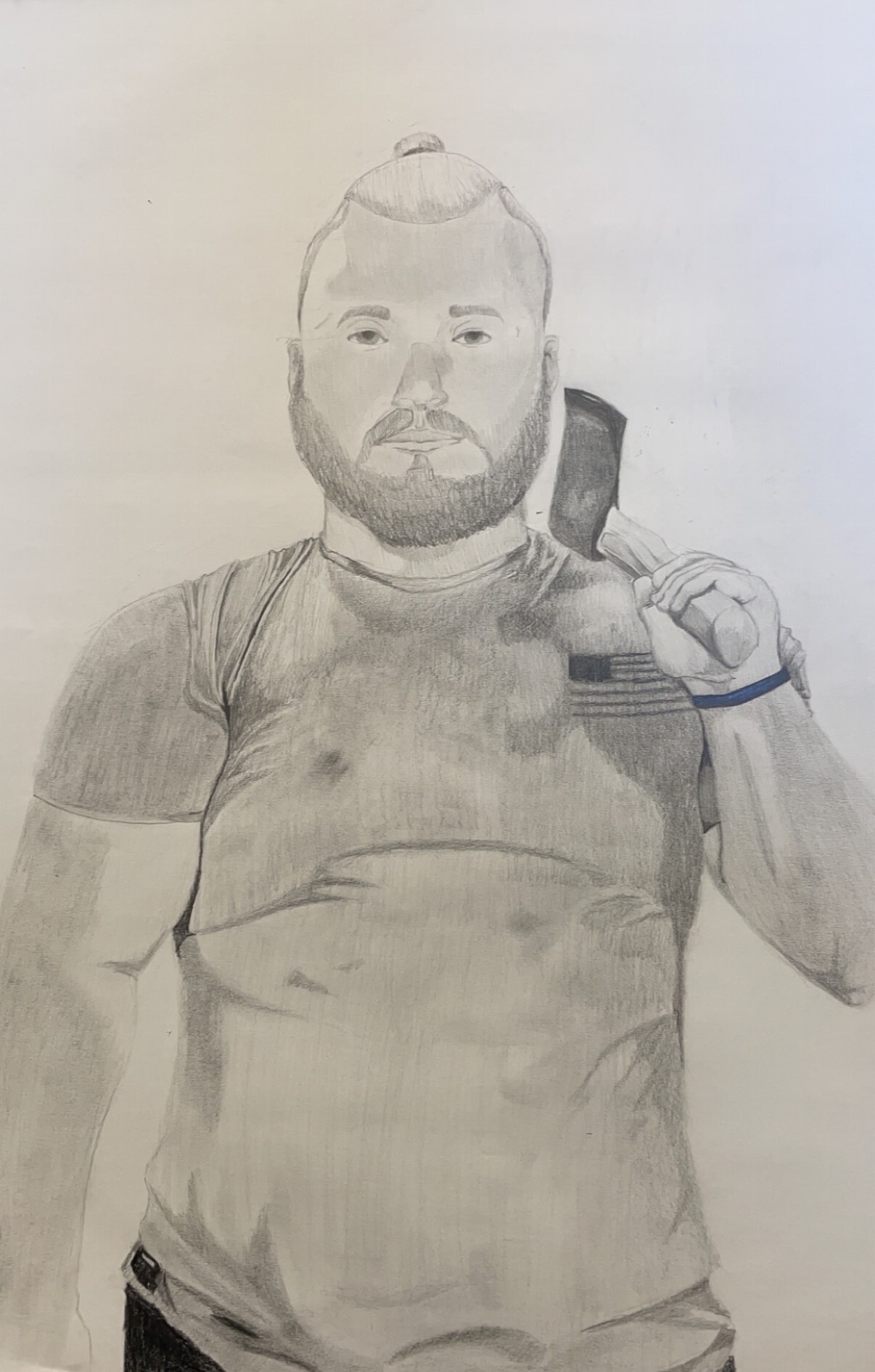 ArtStation - Hand Drawn Self Portrait