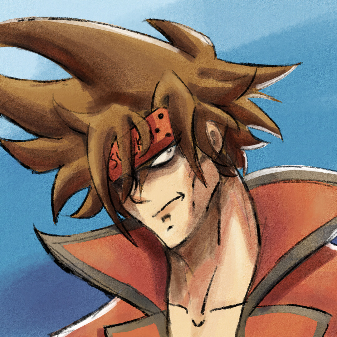 ArtStation - Sol Badguy portrait