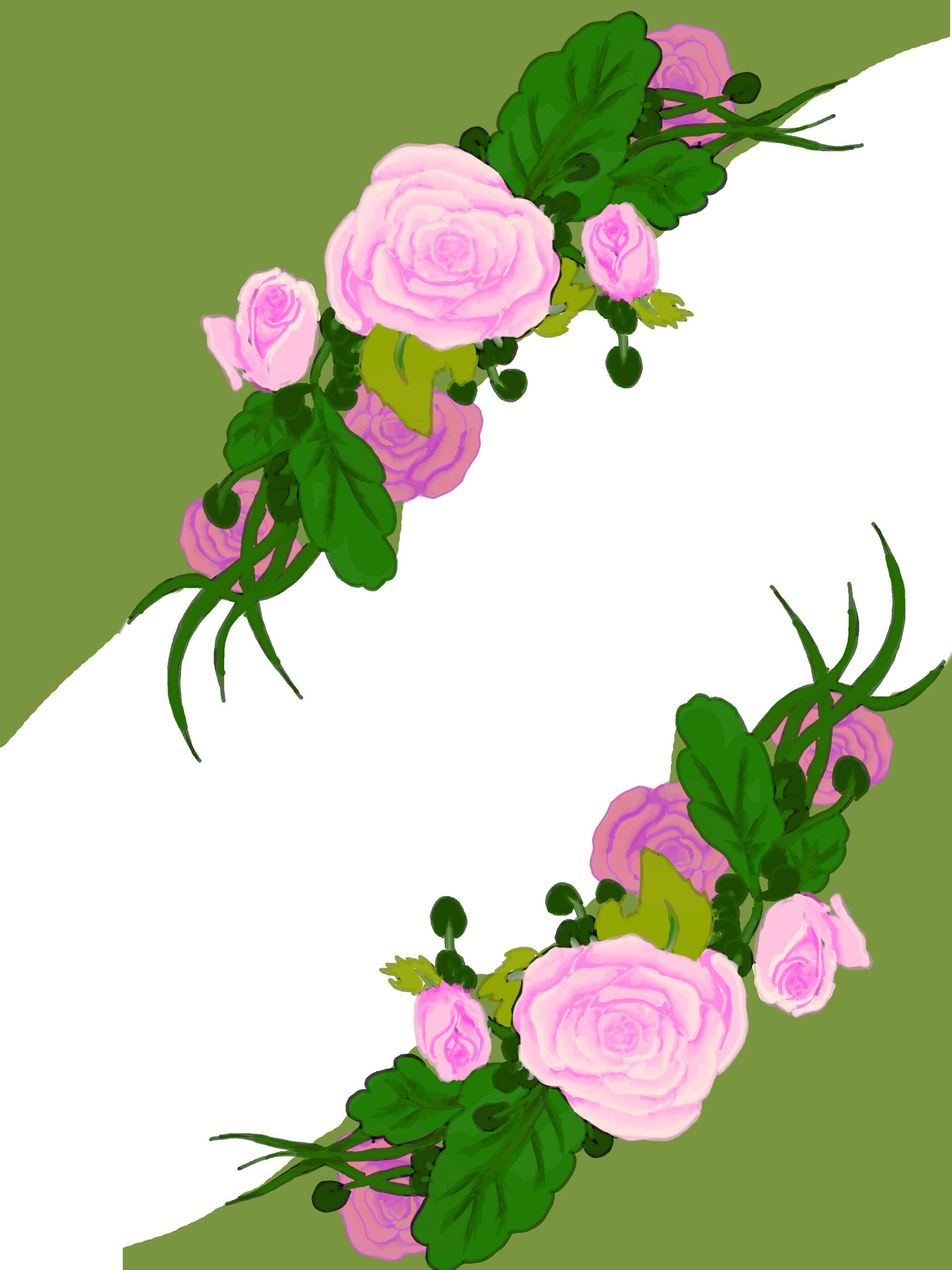 ArtStation - Flowering Borders