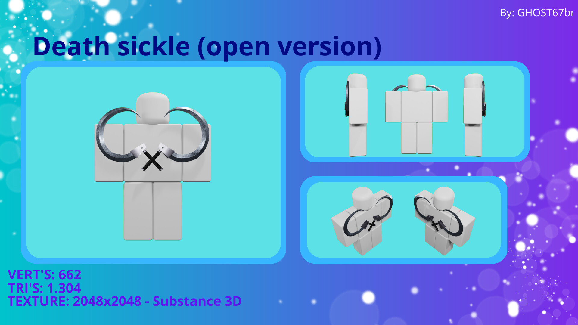 ArtStation - Death sickle (open version)