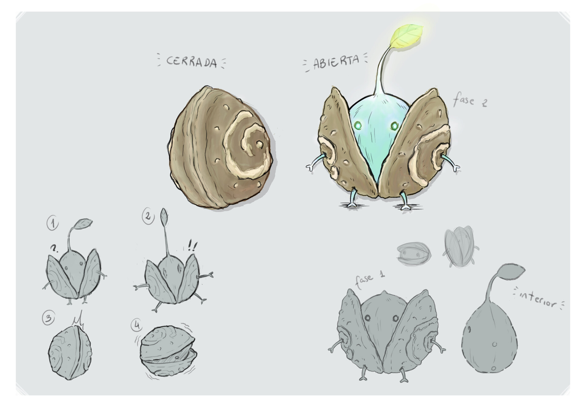 ArtStation - Little nut character