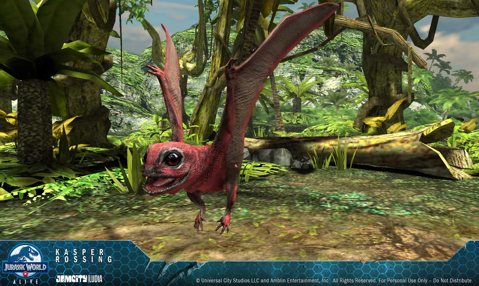 Kasper Rossing - Anurognathus - Jurassic World Alive