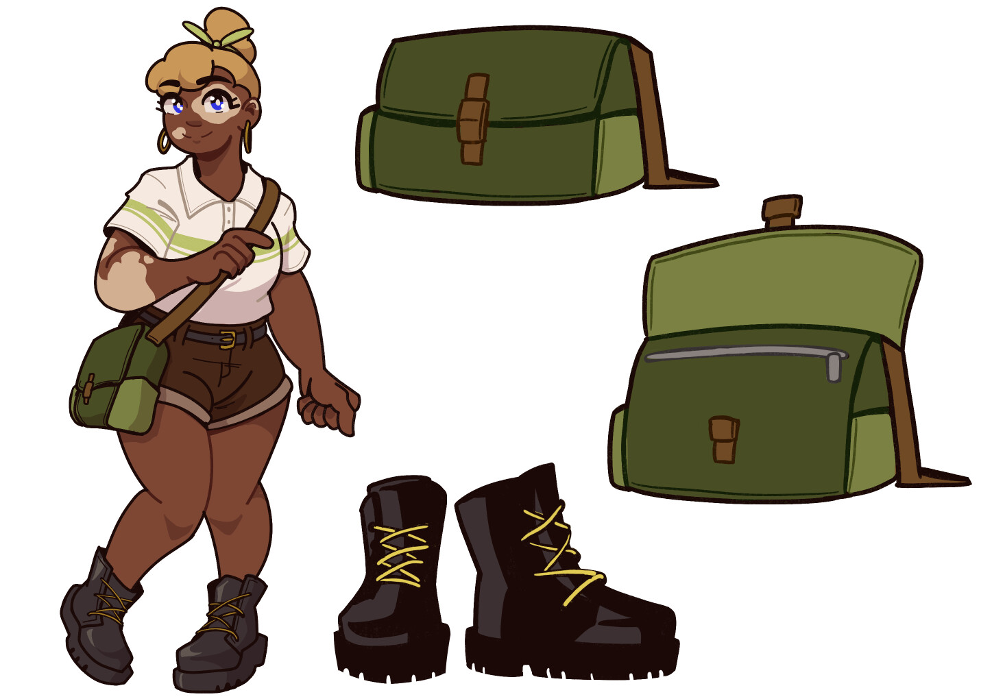 ArtStation - [OC] Becky From Summertime Stays