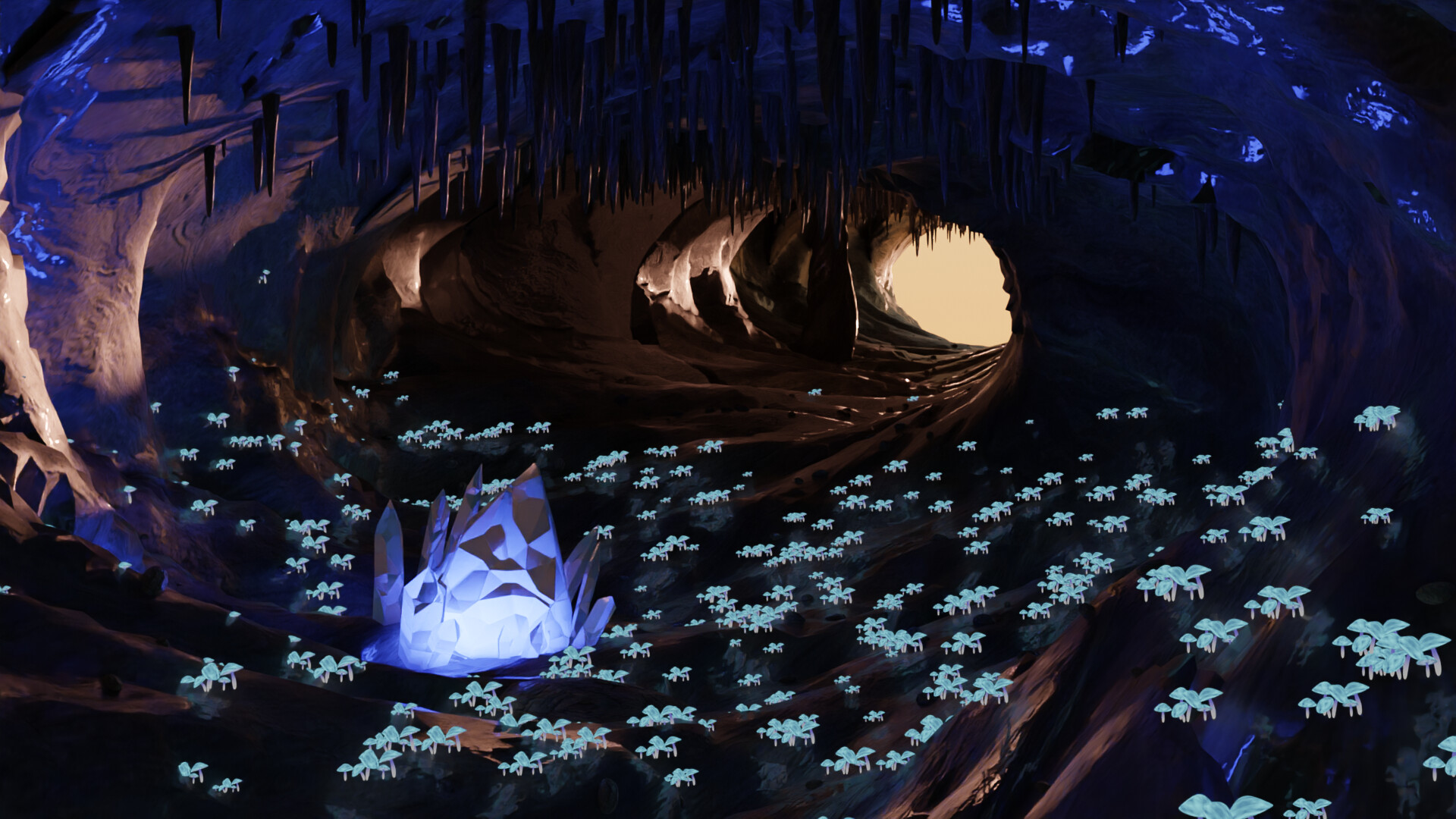 ArtStation - Cave Render