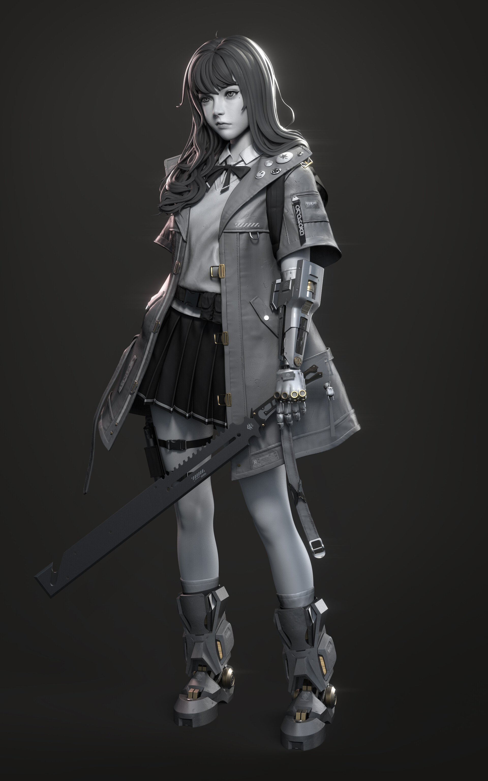 ArtStation - CyberPunk Detective