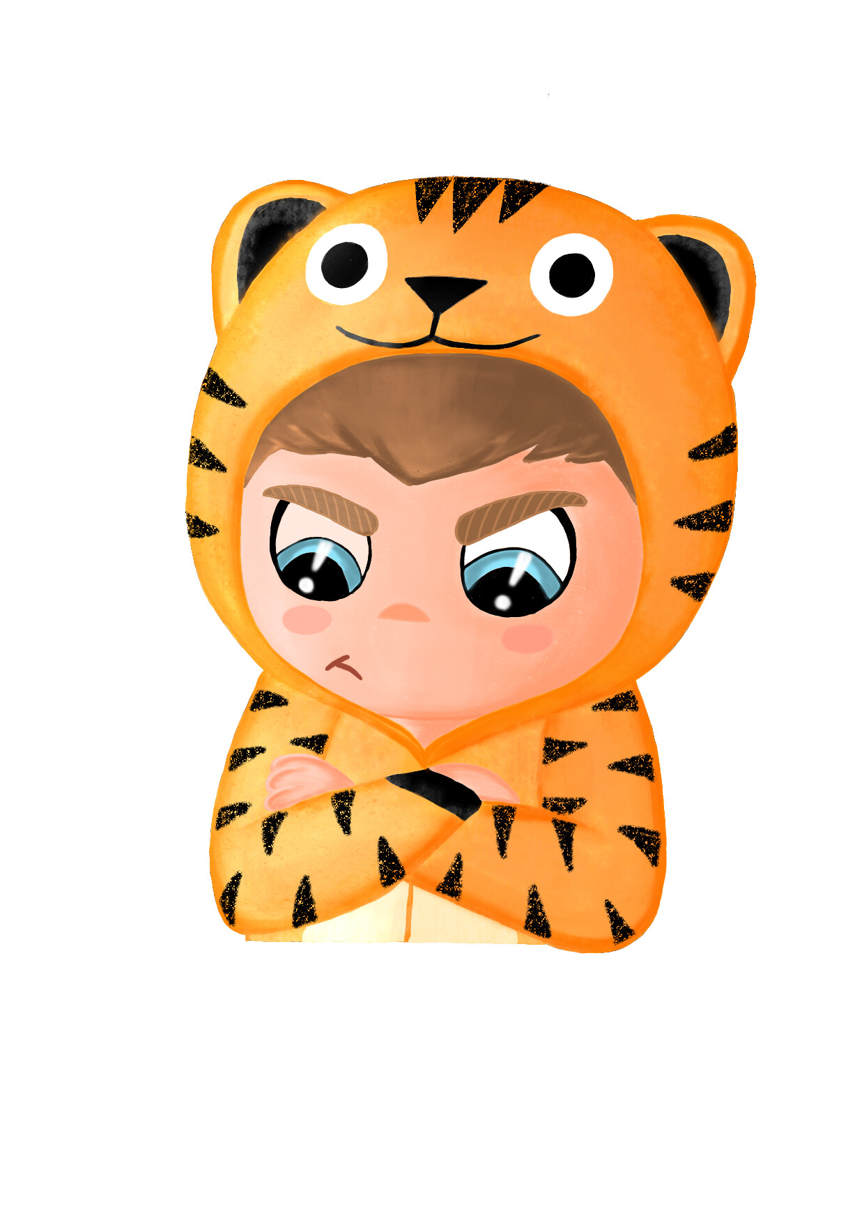 ArtStation - Tiger boy