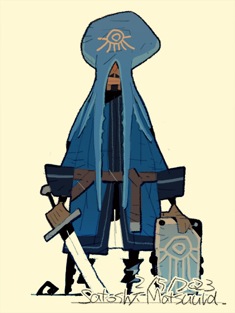 ArtStation - Blue Octopus Knights