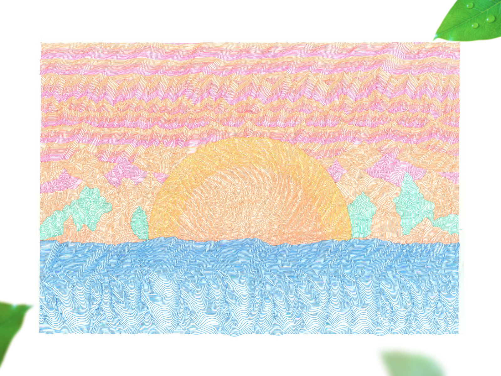 ArtStation - Waves paint