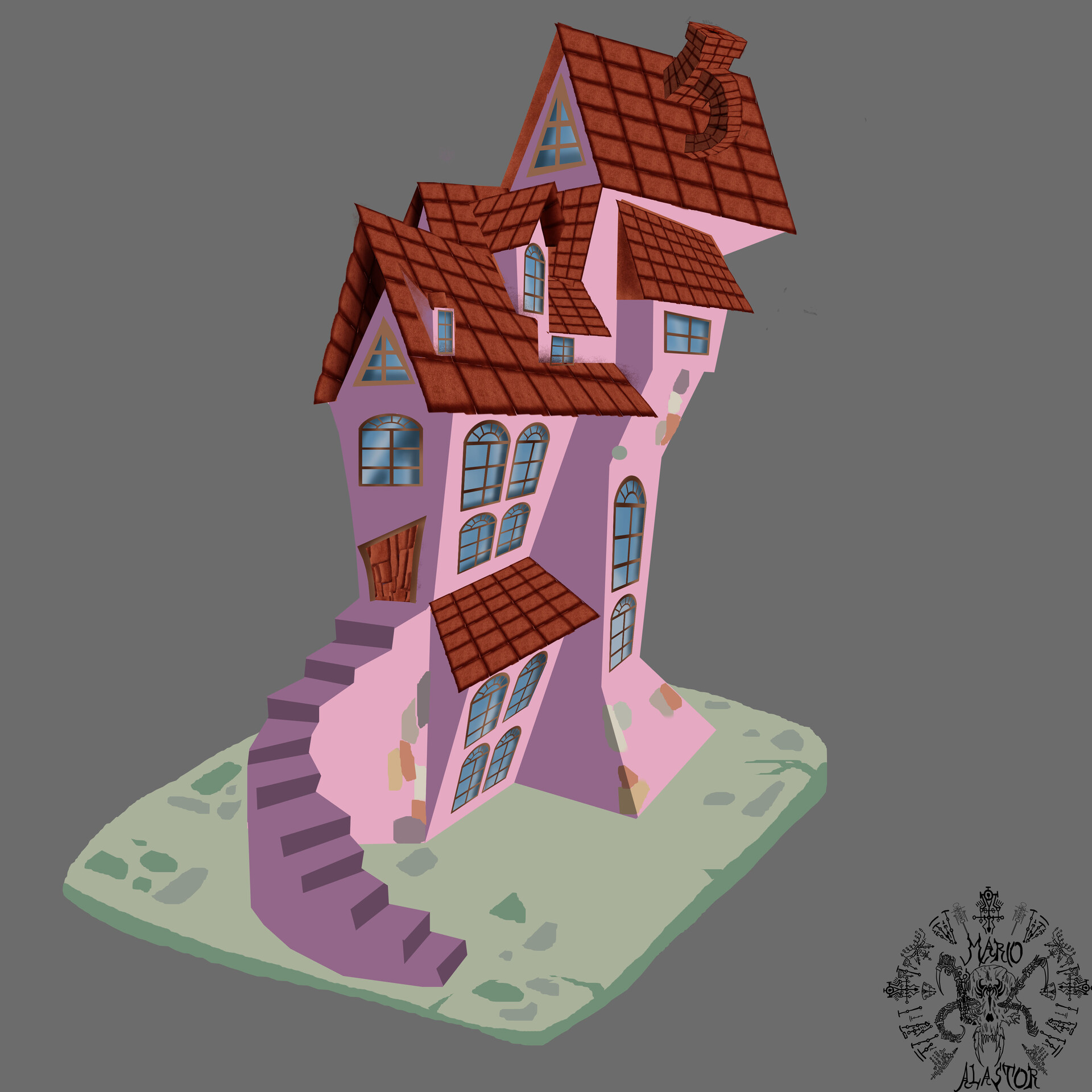 Mario Alastor - House concept art