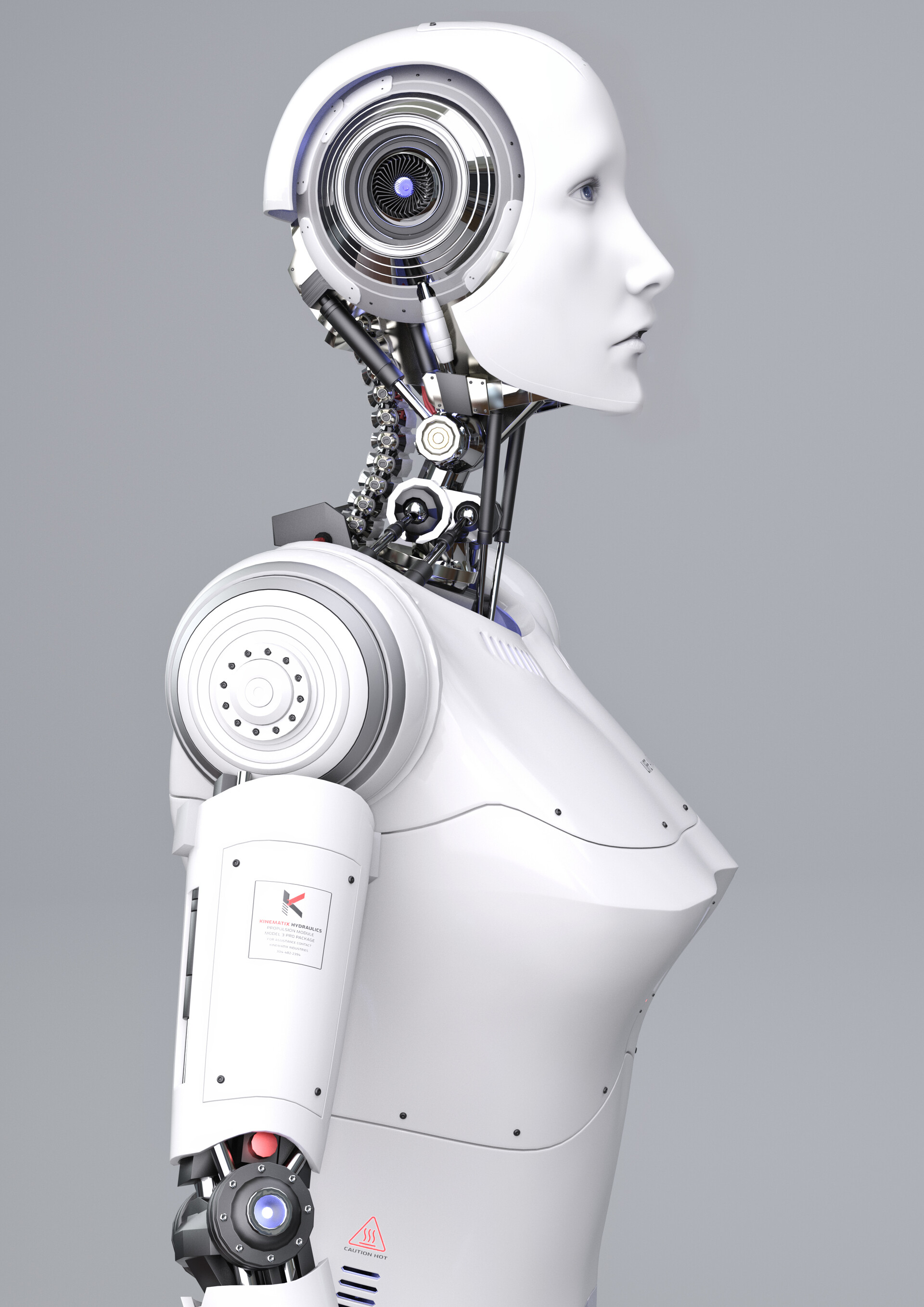 ArtStation - Losing Humanity: The Fear of Becoming a Machine PART 2