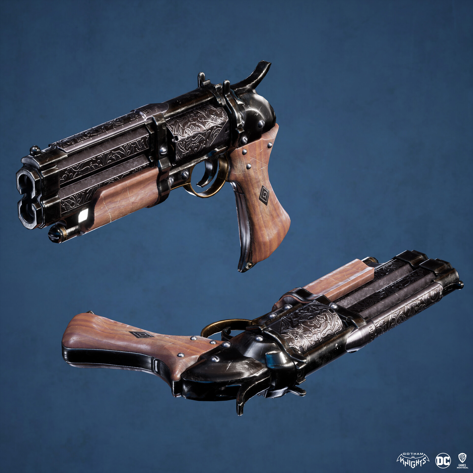 Olivier Primeau - Gotham Knights - Gilded Age weapon set