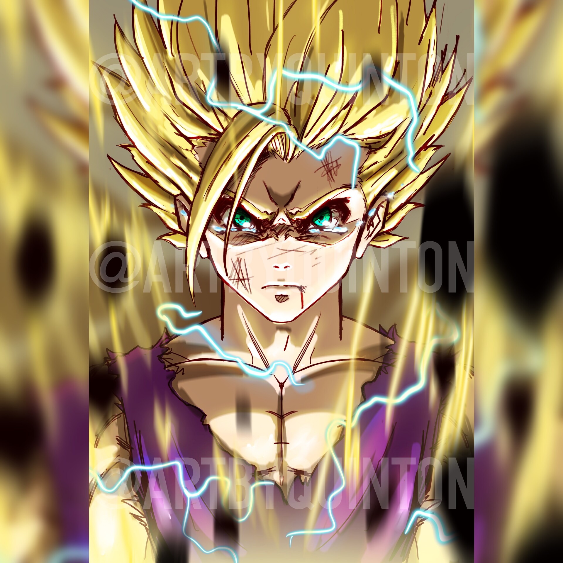 ArtStation - GOHAN SSJ2