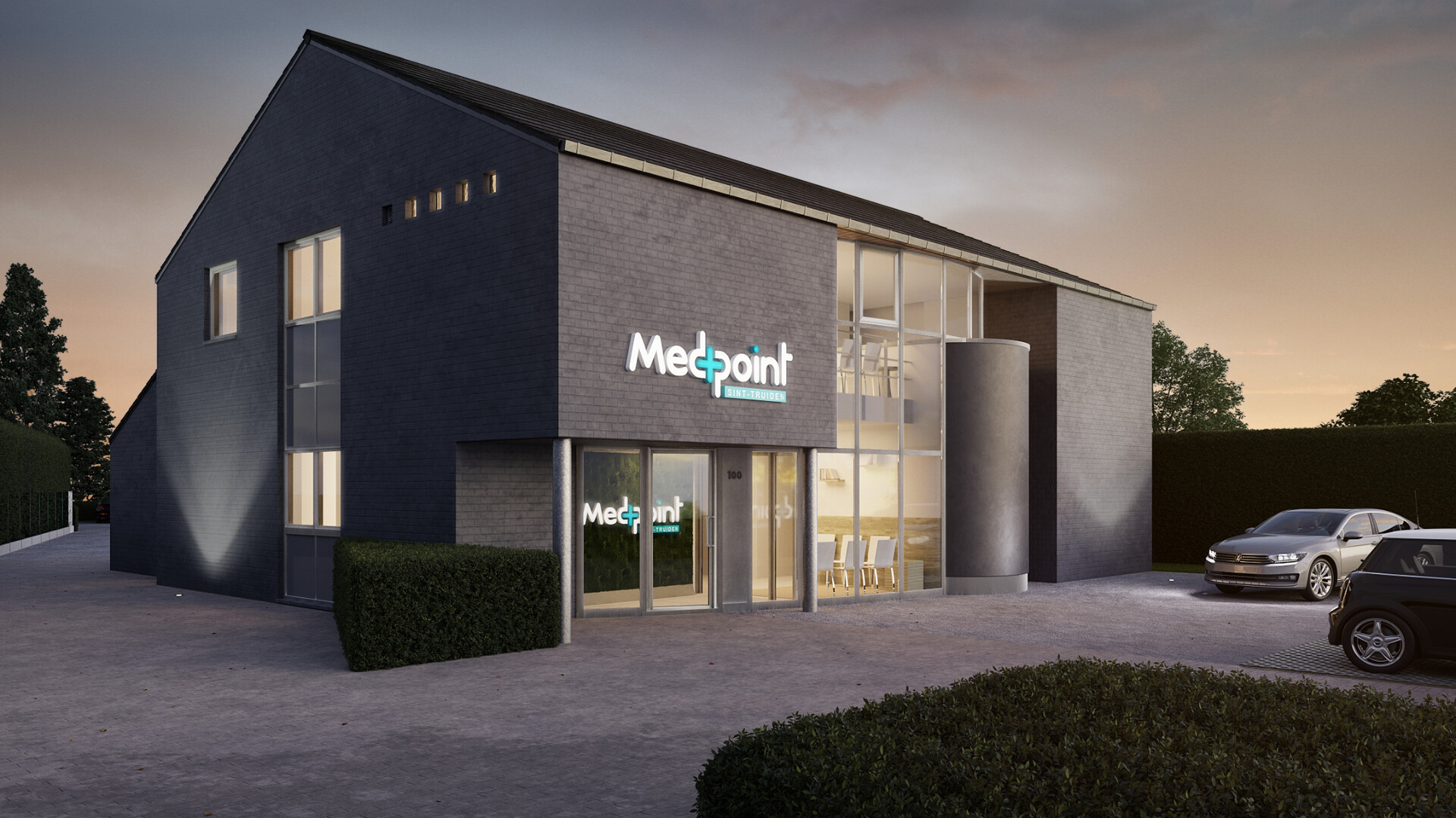 ArtStation - Medical Building Exterior