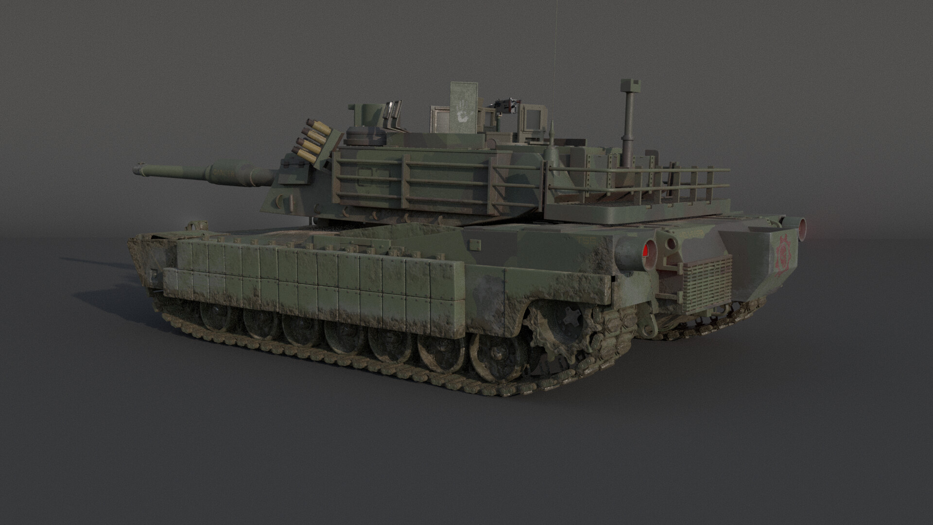 ArtStation - M1A2 Abrams