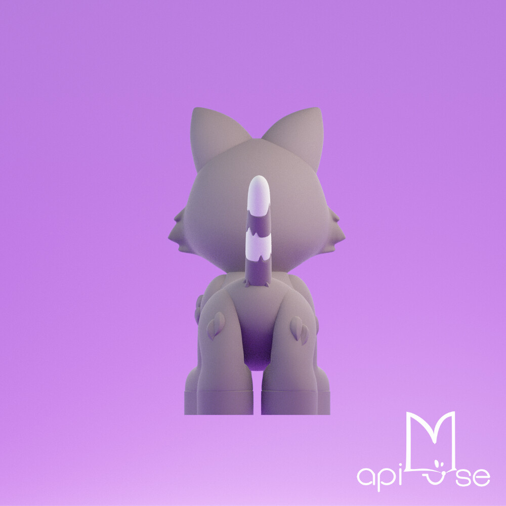 Daniela F. - The cat - ApiMuse figurine