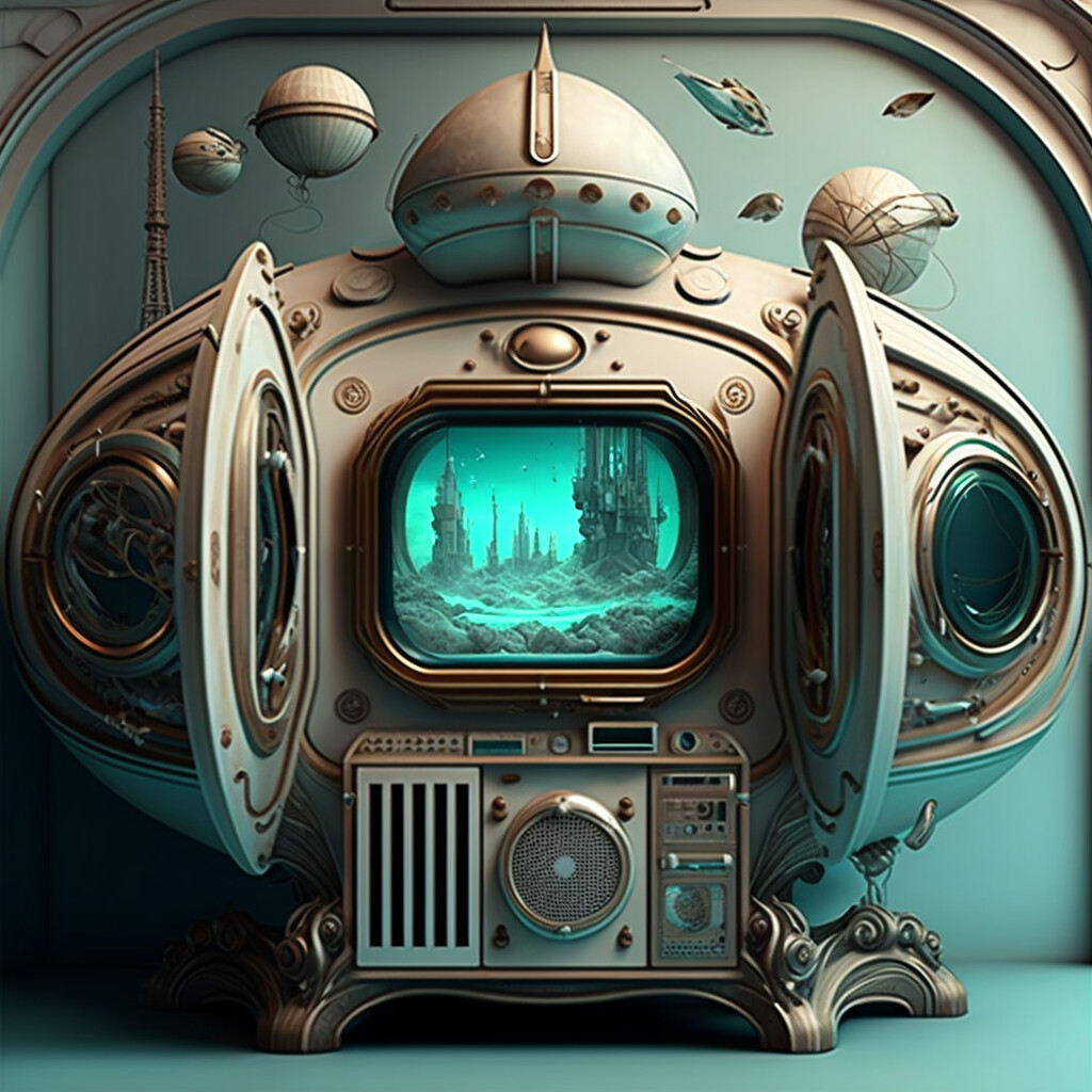 ArtStation - Futuristic TV