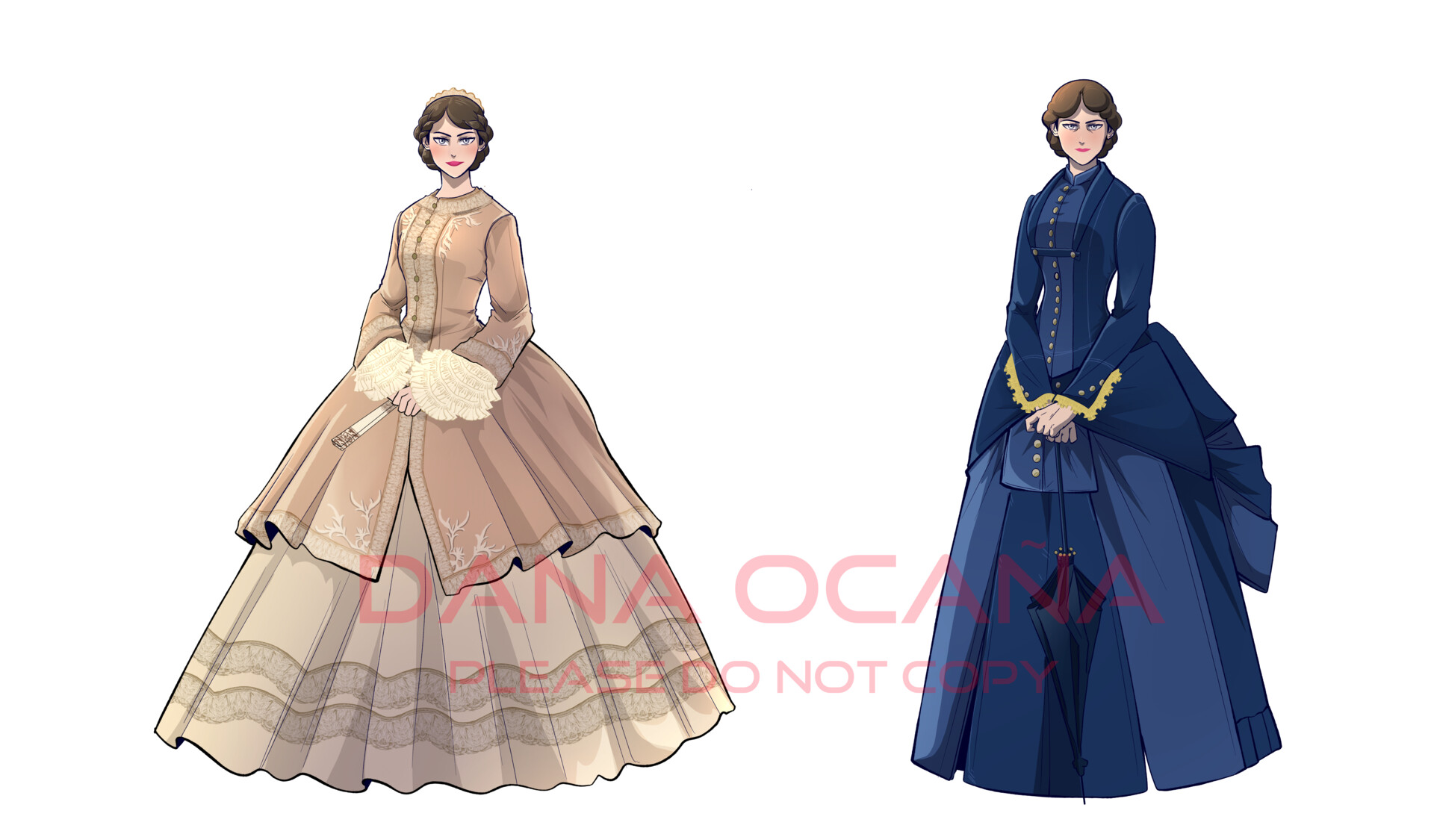 ArtStation - 1900's character concepts