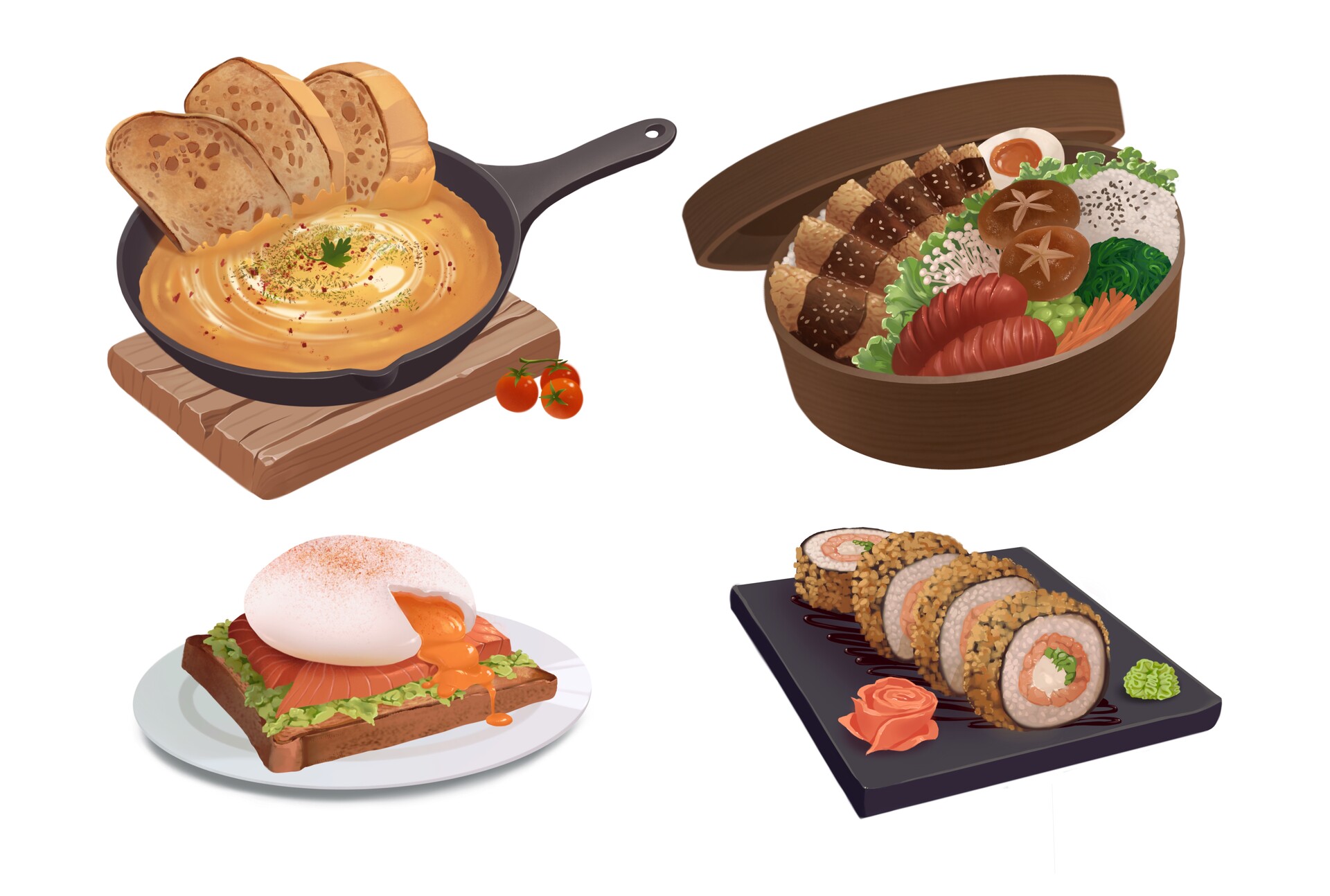 ArtStation - Food 🎮