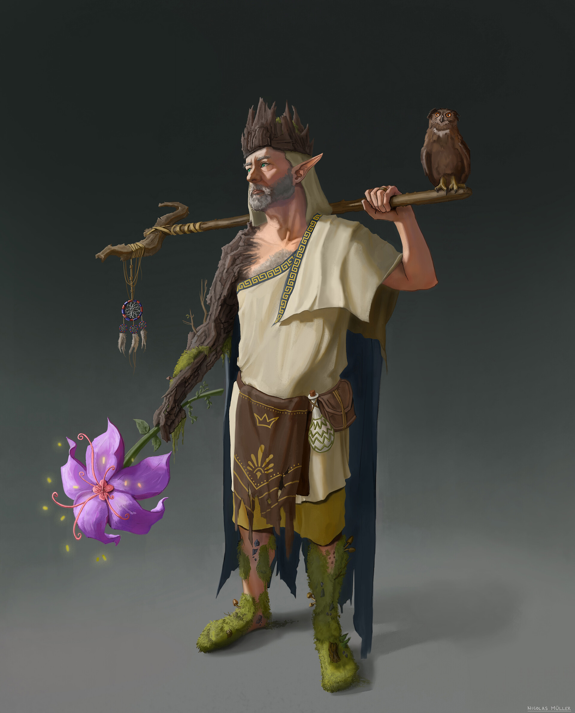 ArtStation - Character Design - Oberon