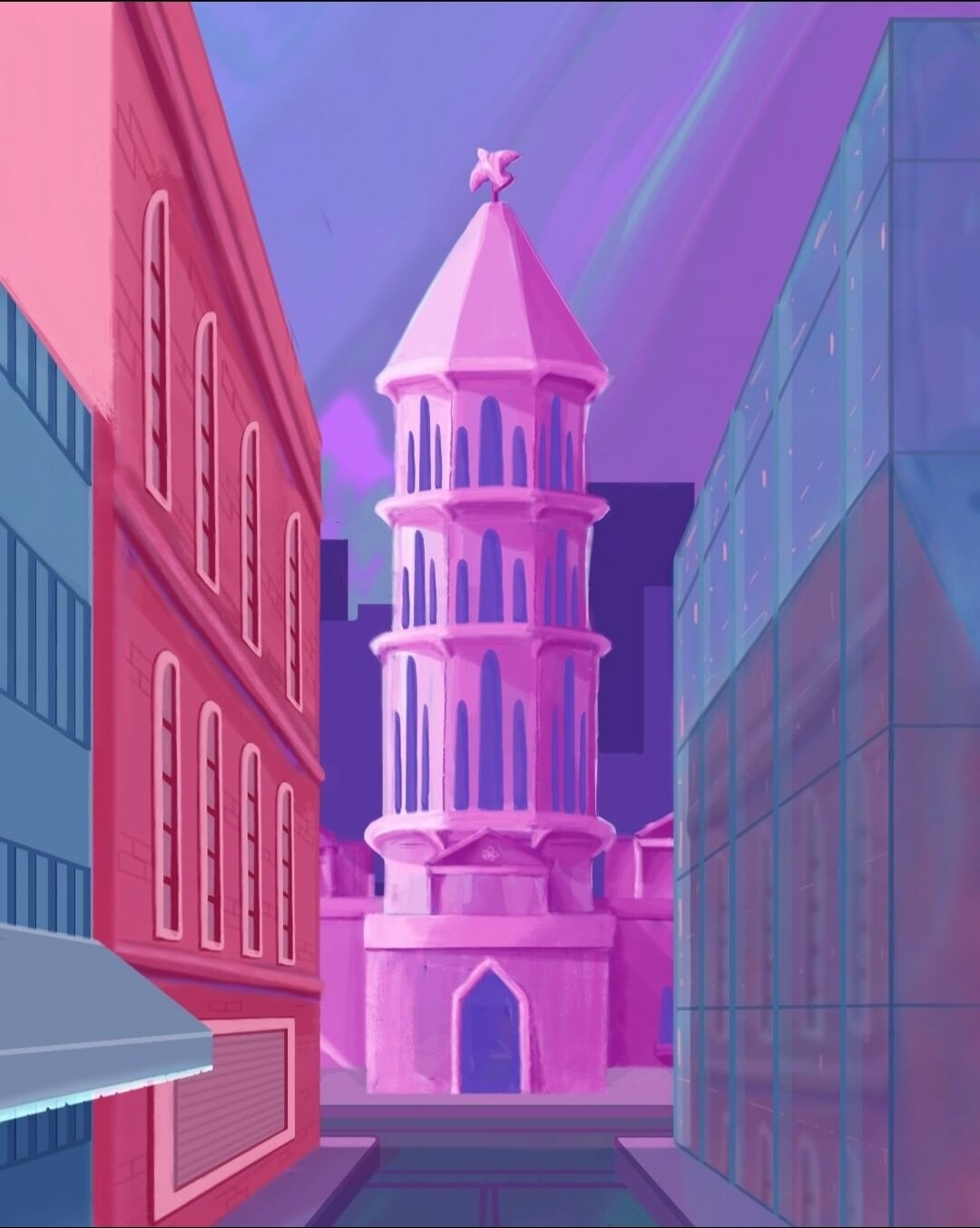 ArtStation - Winding Street