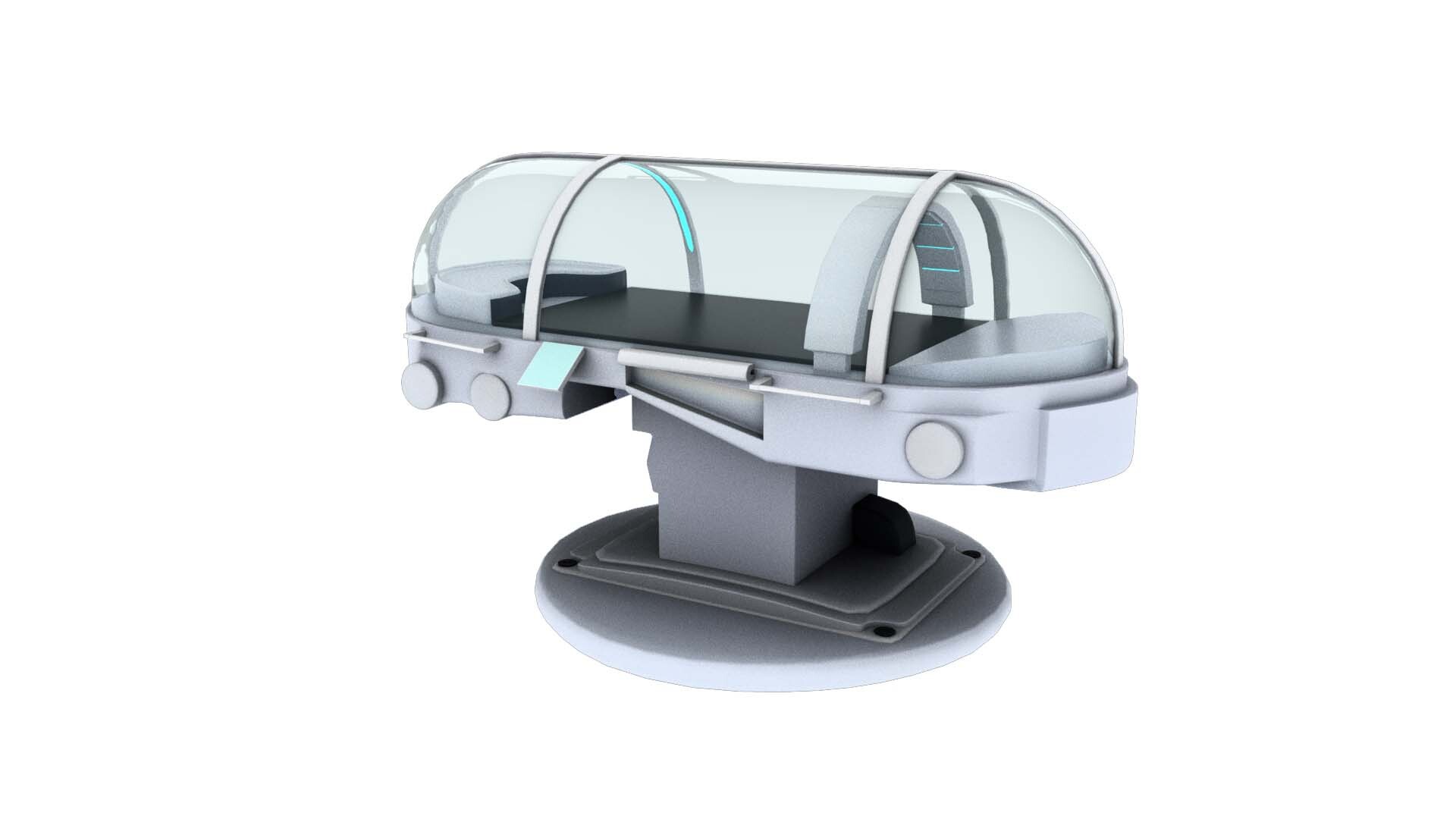 ArtStation - Sci-fi Medical Pod