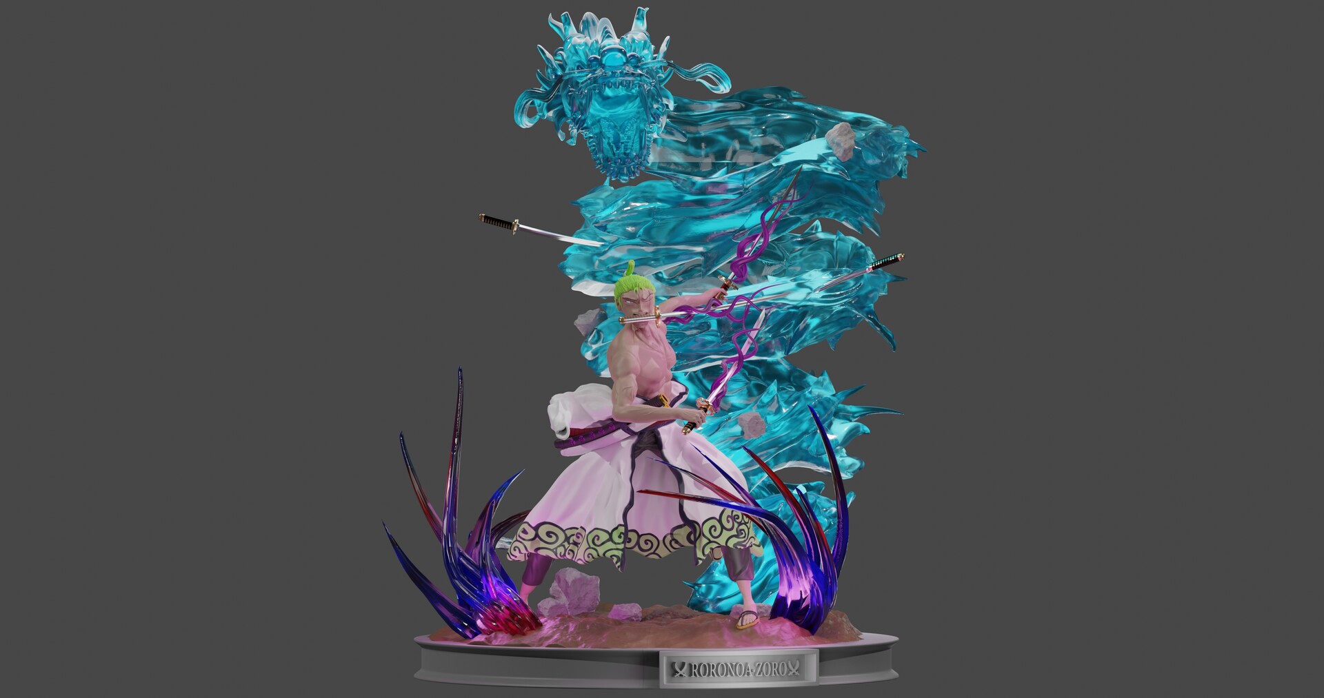 ArtStation - Roronoa Zoro Figure