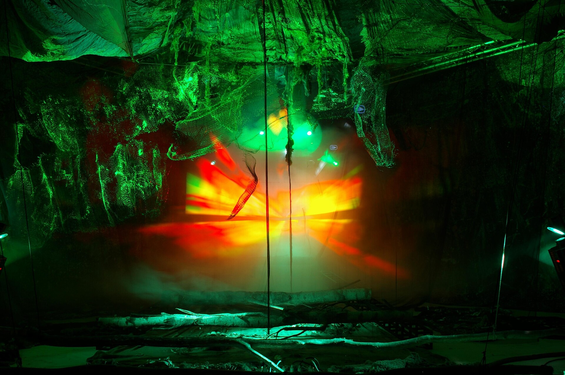 ArtStation - Light and sound video performance