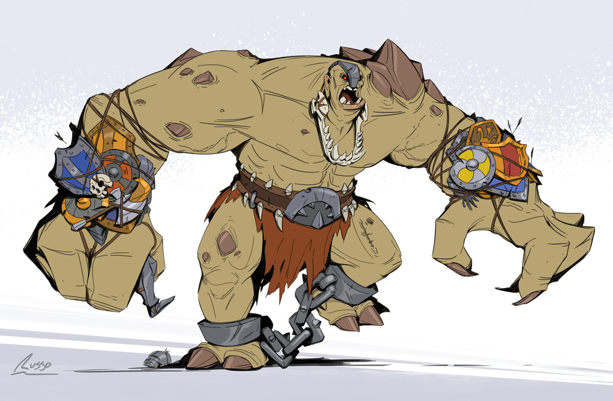 ArtStation - Gladiator Ogre