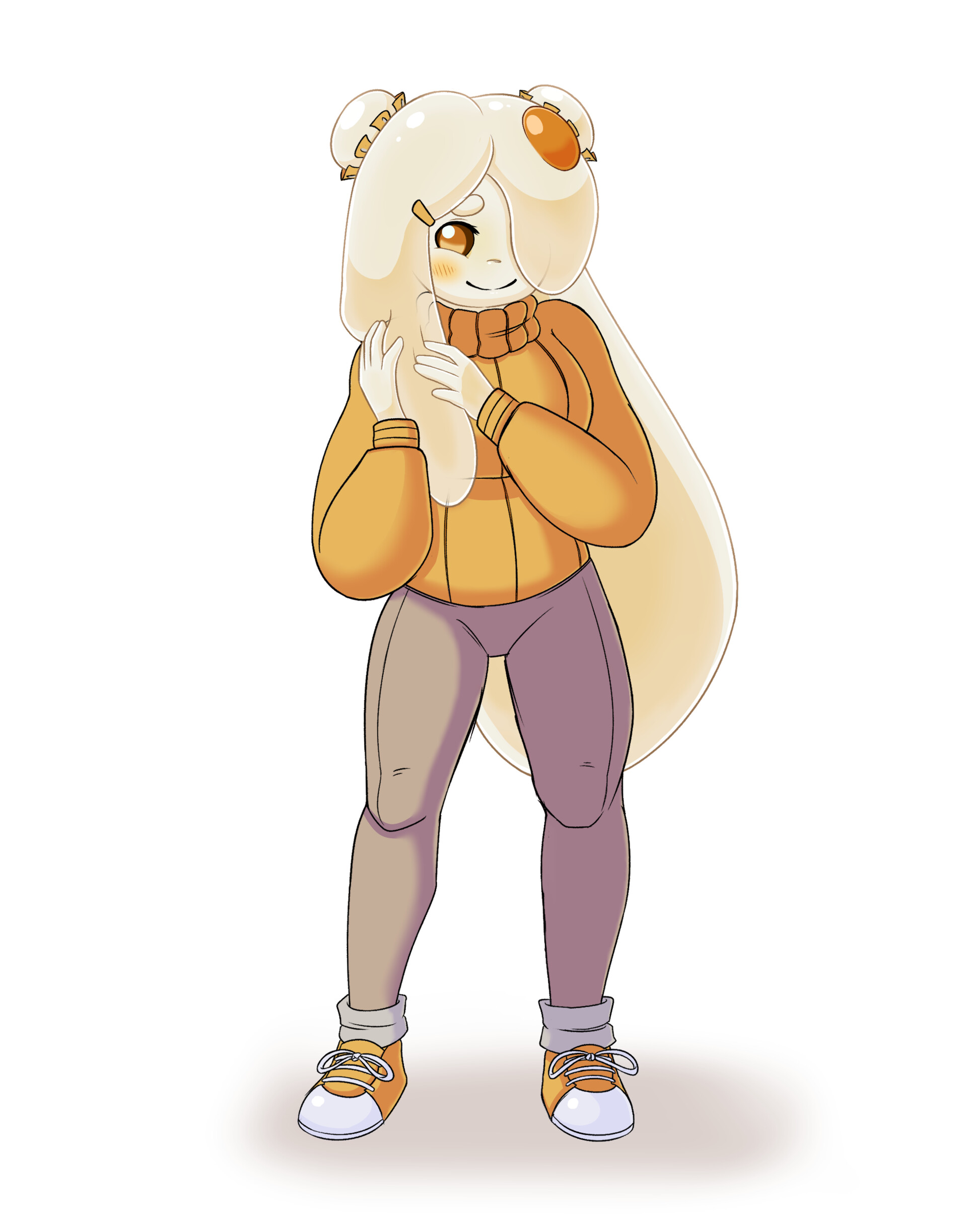 ArtStation - Egg Girl Commission