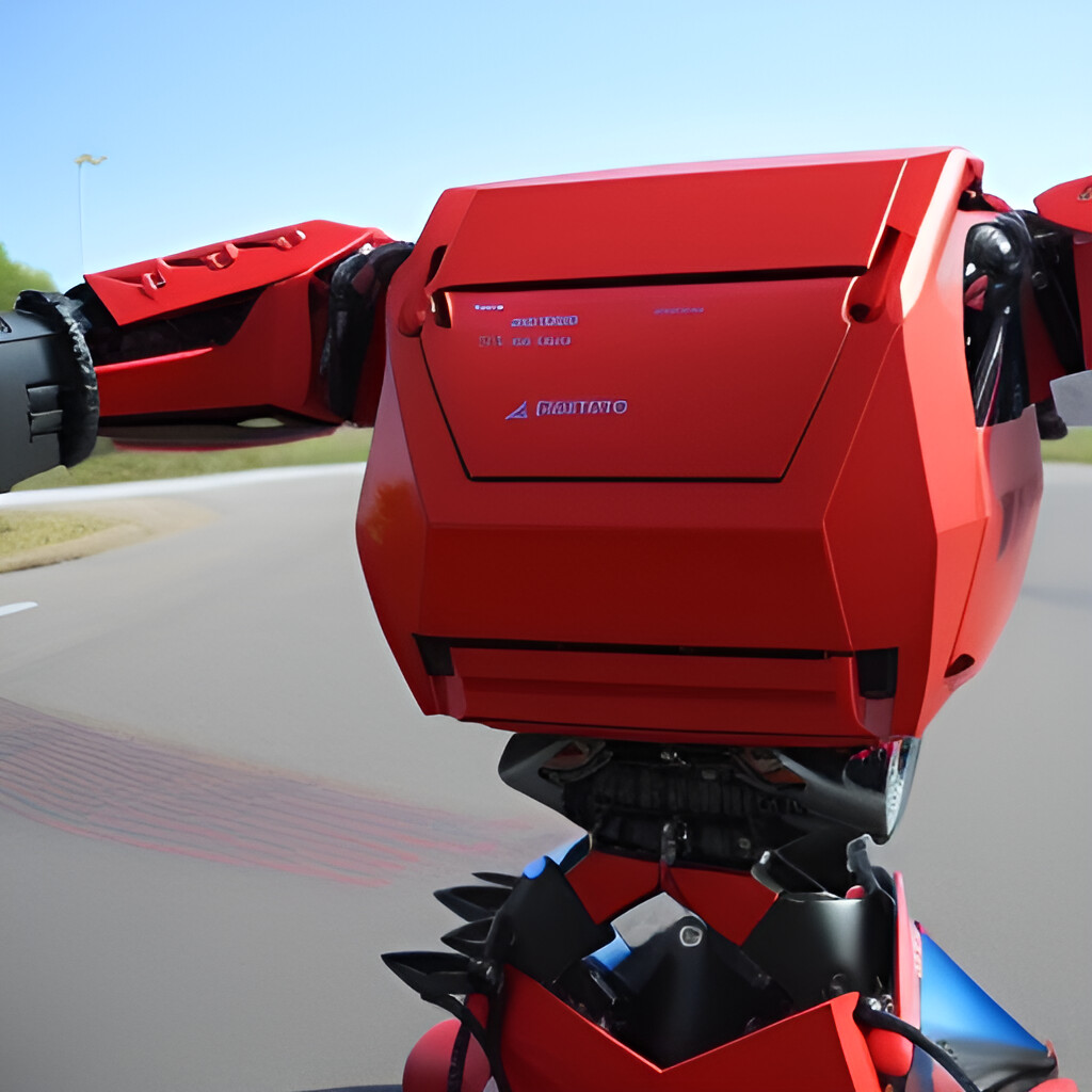 ArtStation - Futuristic robot